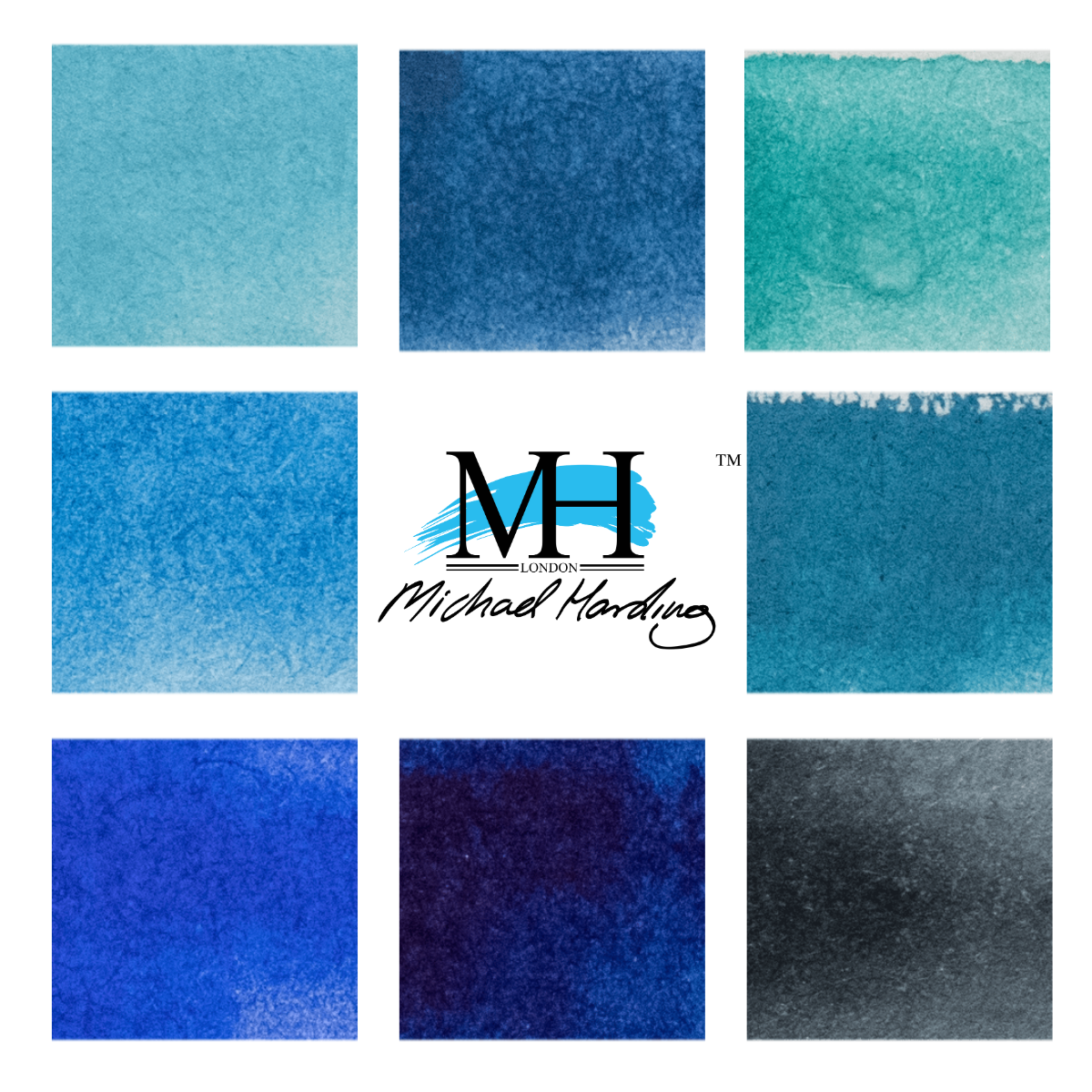 Michael Harding Artists Watercolor 15ml Tubes - Blue Colors – MC Art ...