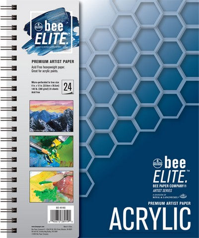 Bee ELITE Acrylic Painting Paper Pads – MC Art Supplies