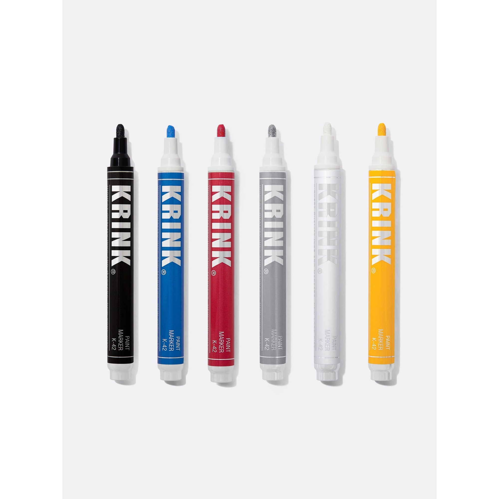 Krink K-42 Assorted 6-Piece Paint Marker Set – MC Art Supplies